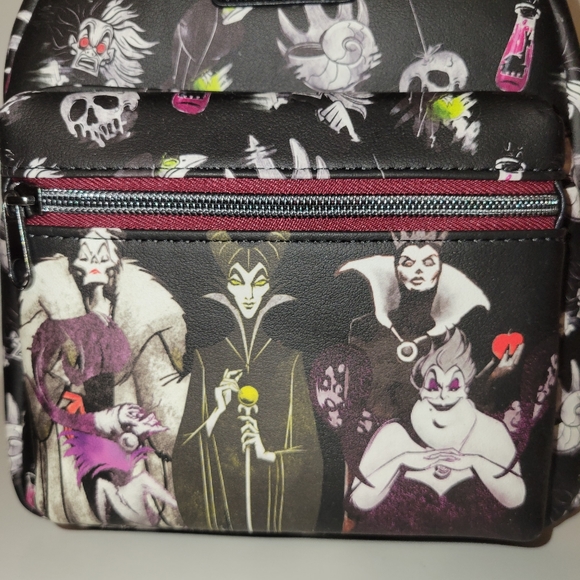 Loungefly | Bags | Loungefly Disney Villains Mini Backpack | Poshmark